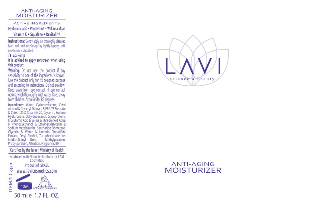 Anti-Aging Moisturizer - Lavi Cosmetics Inc.